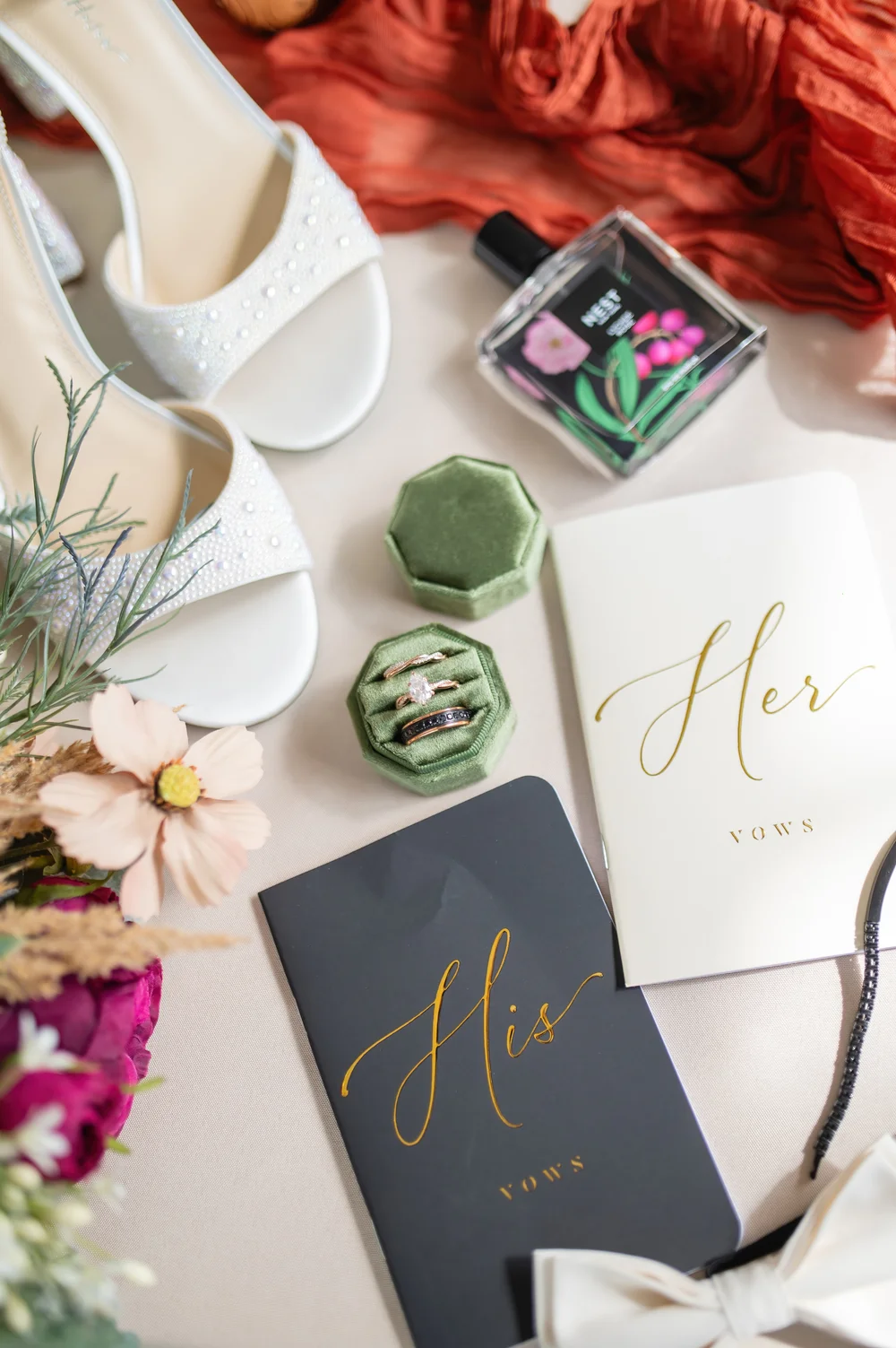 Brittni & Kyle’s Boho-Industrial Fall Wedding at PINE Charlotte