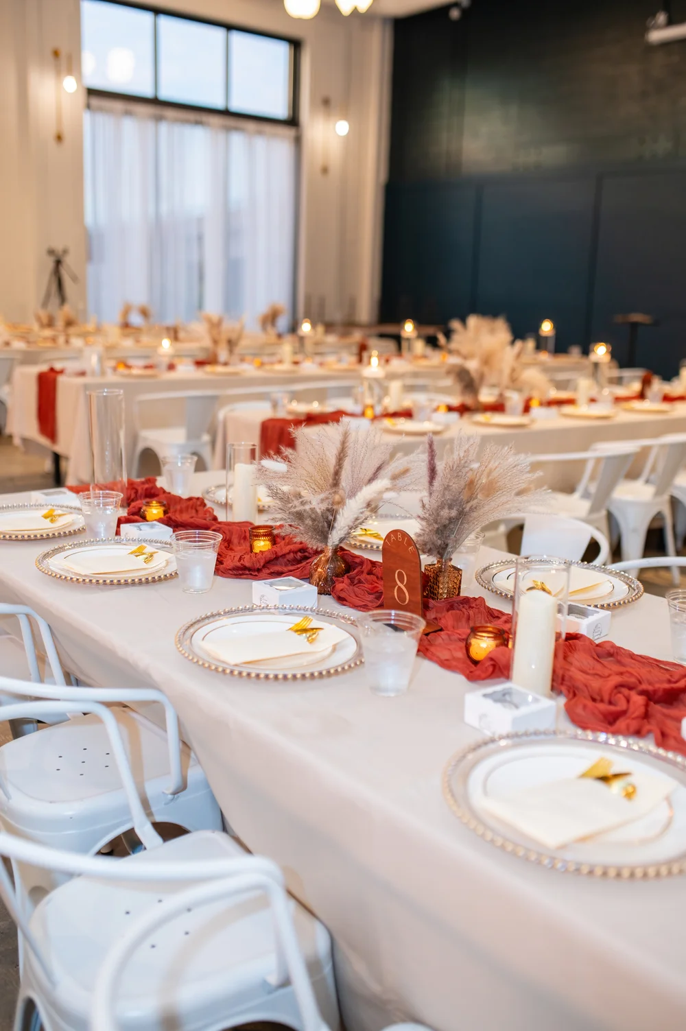 Brittni & Kyle’s Boho-Industrial Fall Wedding at PINE Charlotte